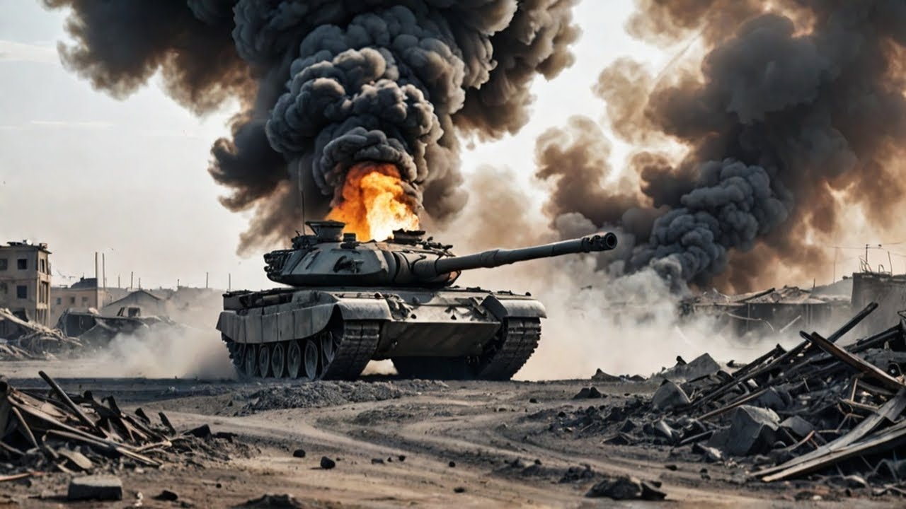 Russian T90 Convoy Destroyed in 7 Minutes by Ukrainian Missiles! - YouTube