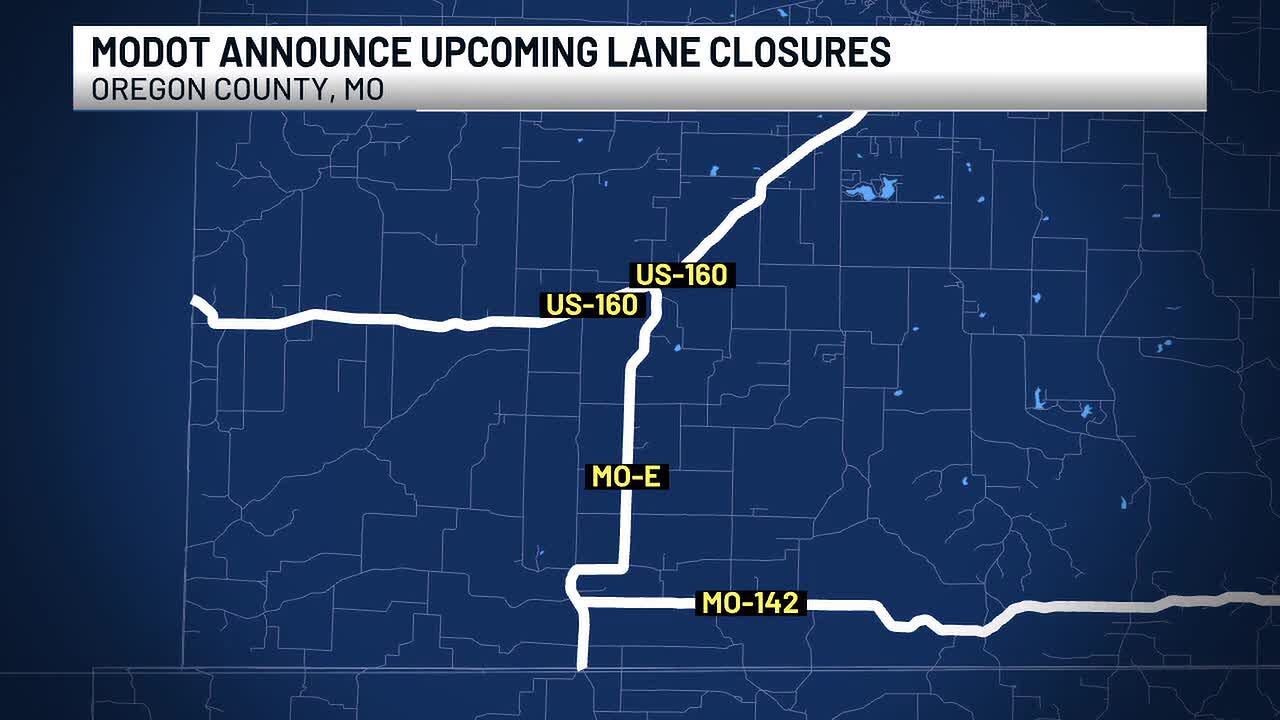 MODOT announces upcoming lane closures - YouTube