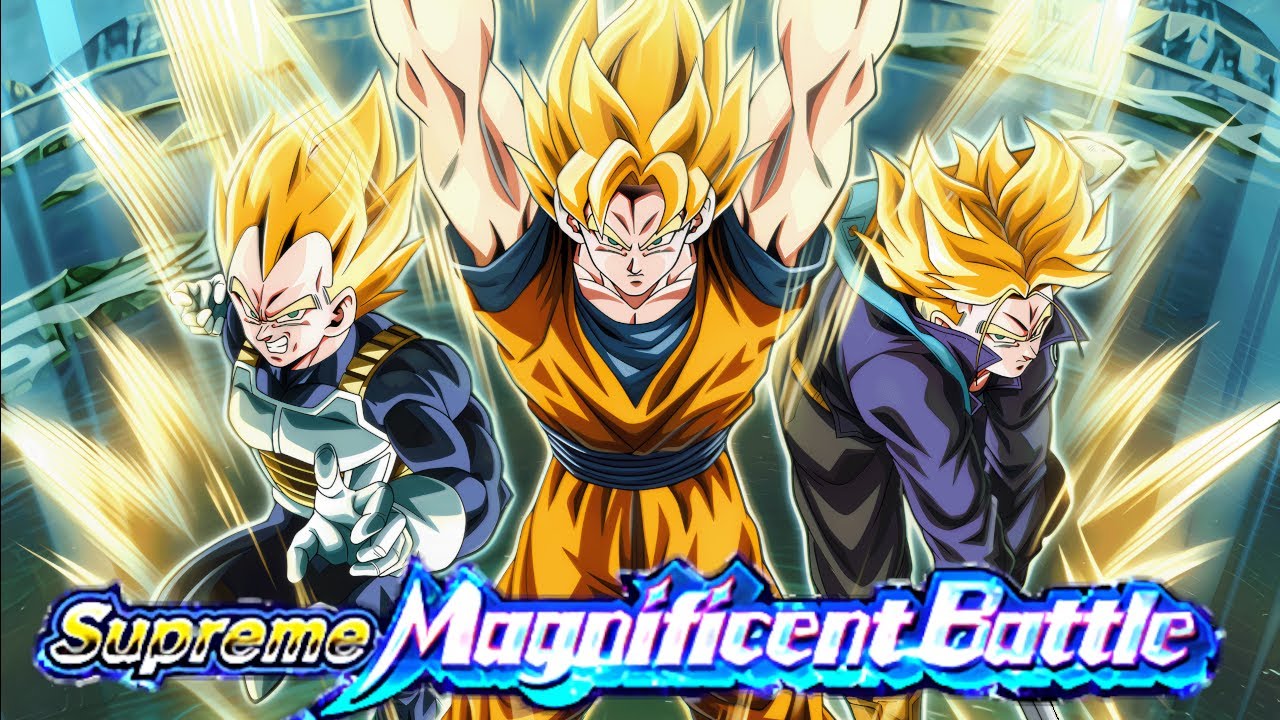 DBZ: DOKKAN BATTLE SUPREME MAGNIFICENT BATTLE VS STAGE 3 SSJ GOKU ...