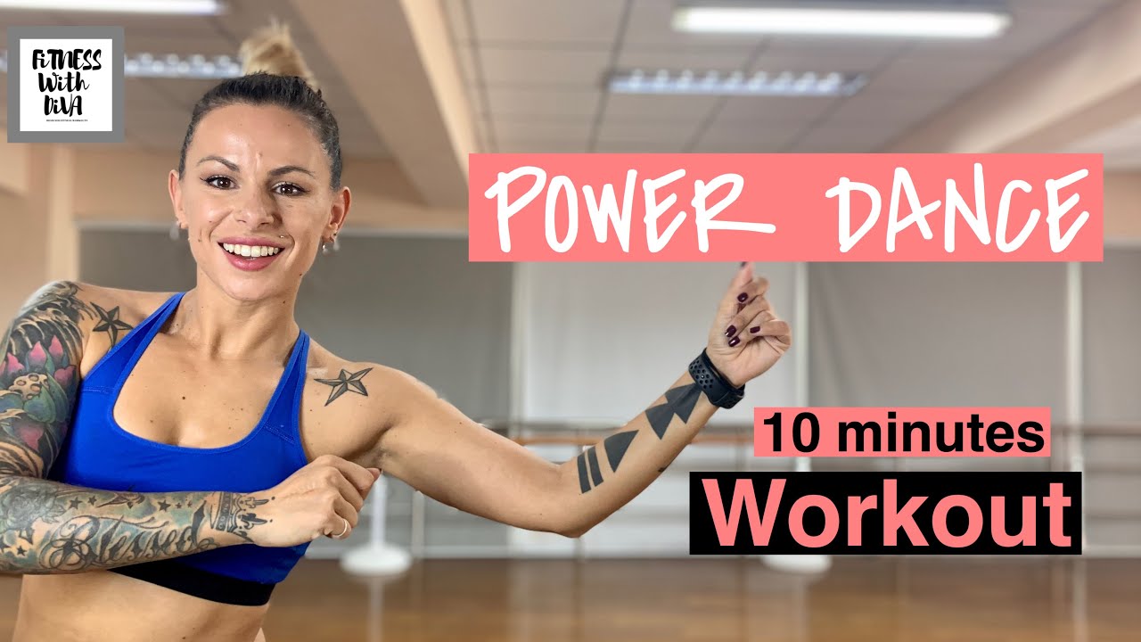 10 minutes Dance Fitness Workout | Power Dance by Diva - YouTube