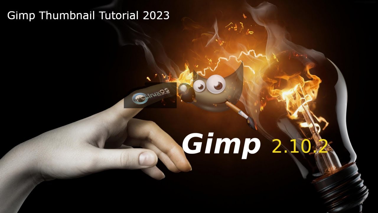Gimp Thumbnail Tutorial 2023 - YouTube