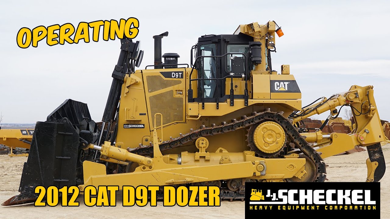 2012 Cat D9T, In Action - YouTube