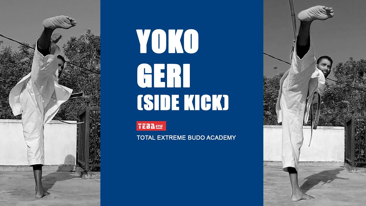 Karate Training - YOKO GERI ( SIDE KICK ) - YouTube
