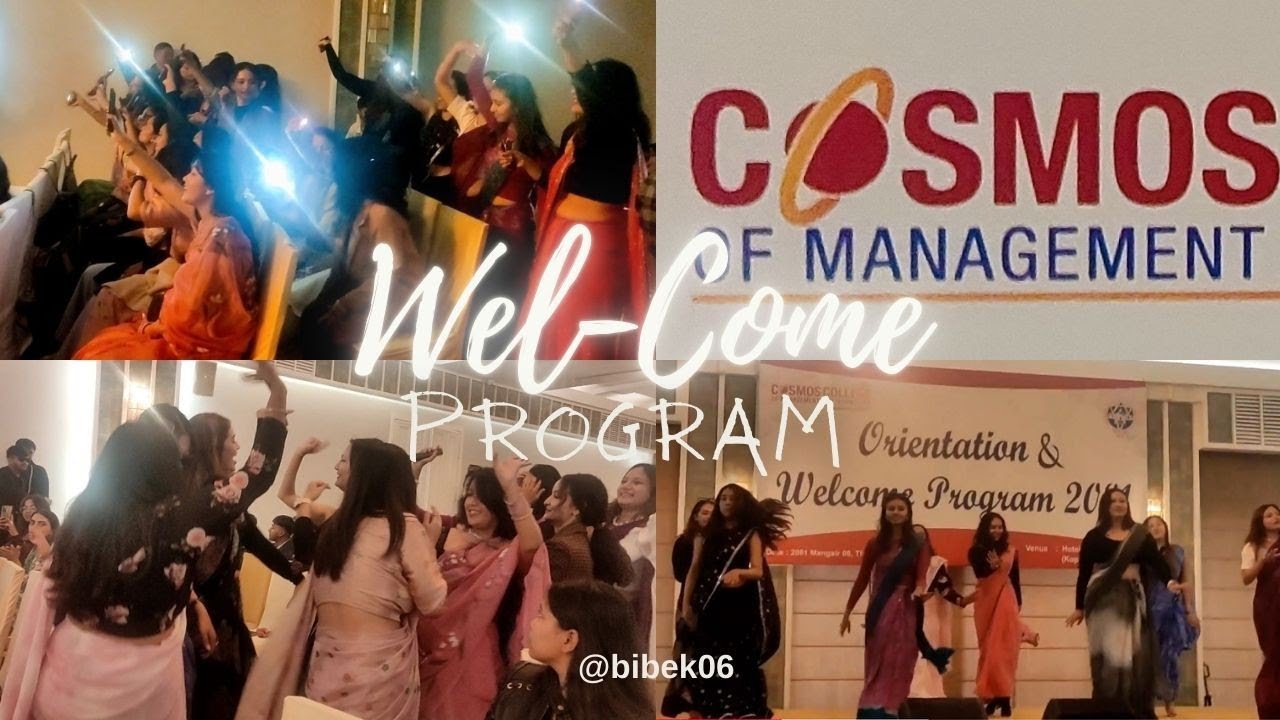 Cosmos welcome program | #cosmos | wel come program in kathmandu | # ...