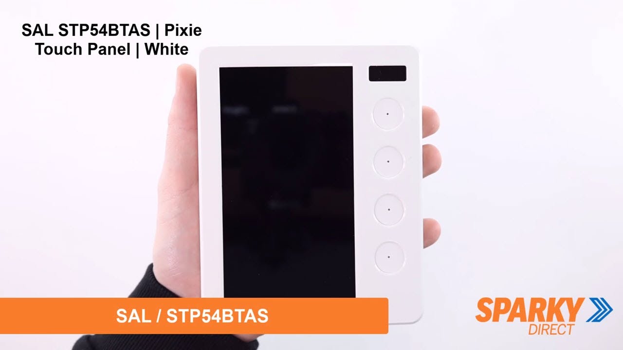 SAL STP54BTAS | Pixie Touch Panel | White - YouTube