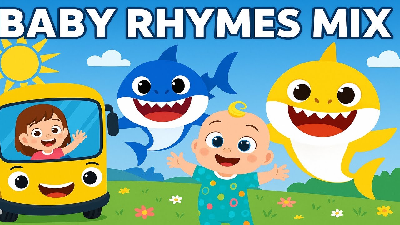 Non-Stop English + Spanish Nursery Rhymes for Babies and Toddlers - YouTube
