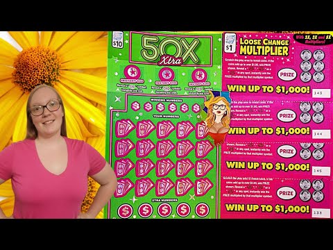 MULTIPLIER MADNESS! 🎰 50X Xtra & Loose Change Multiplier! Illinois lottery 