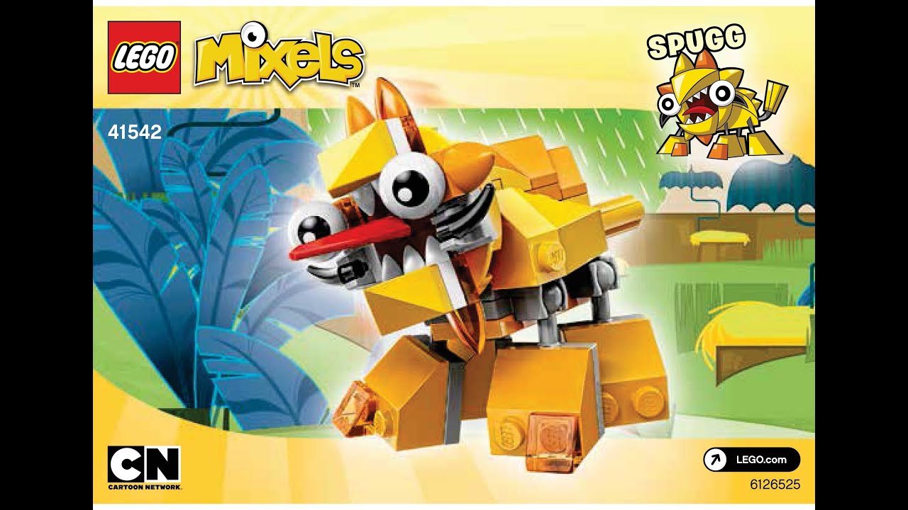 LEGO 41542 Spugg Instructions LEGO MIXELS Series 5 Lixers - YouTube