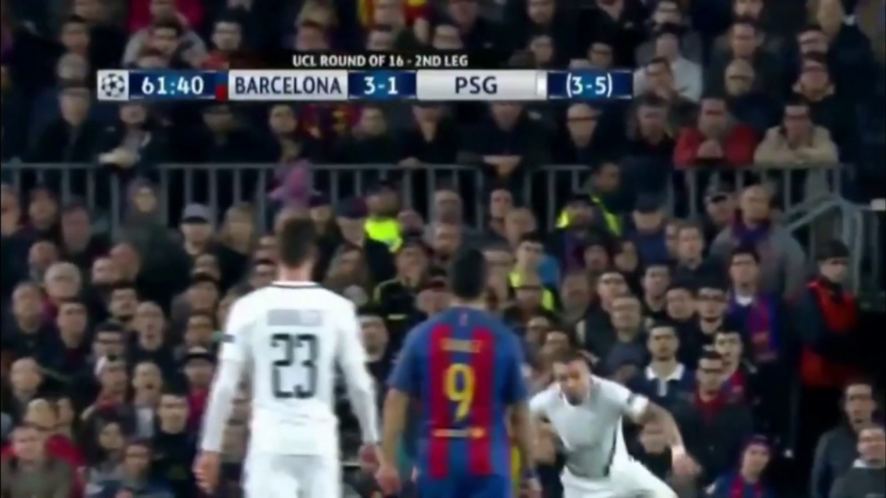 CAVANI GOAL VS BARCELONA HD - YouTube