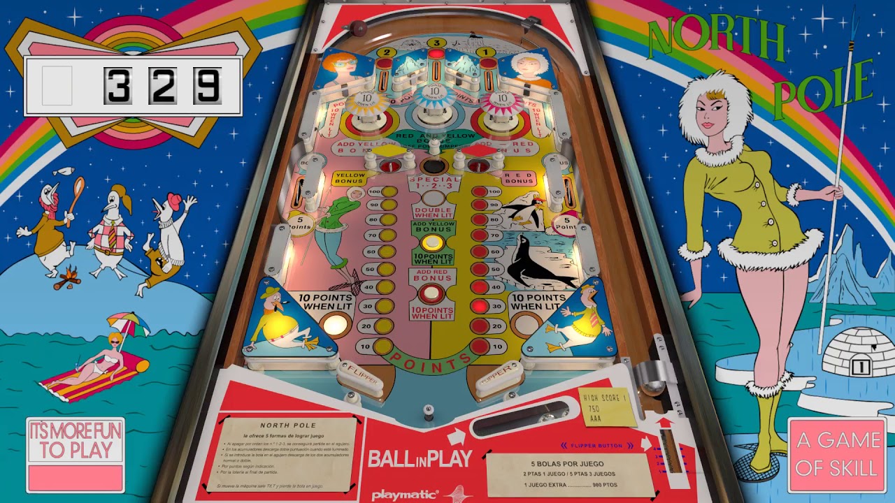 North Pole Pinball VPX - YouTube