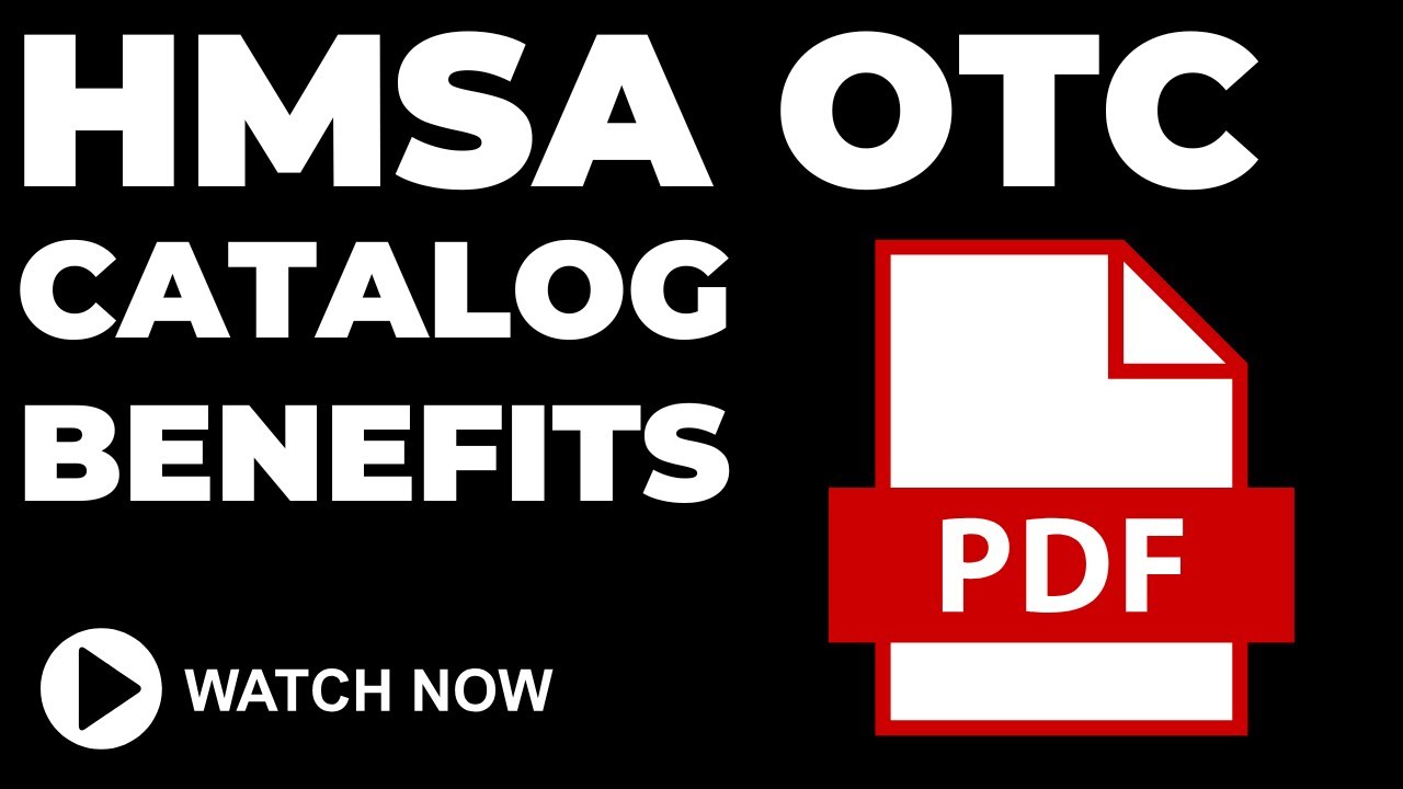 HMSA OTC Benefits & Catalog 📑 - YouTube