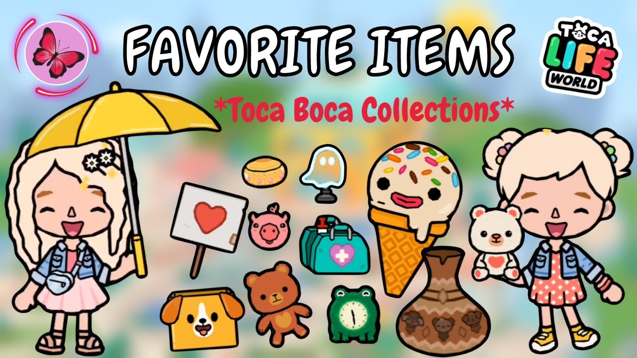 OUR FAVORITE ITEMS (OR HACKS) FROM EVERY LOCATION in Toca Life | Toca ...