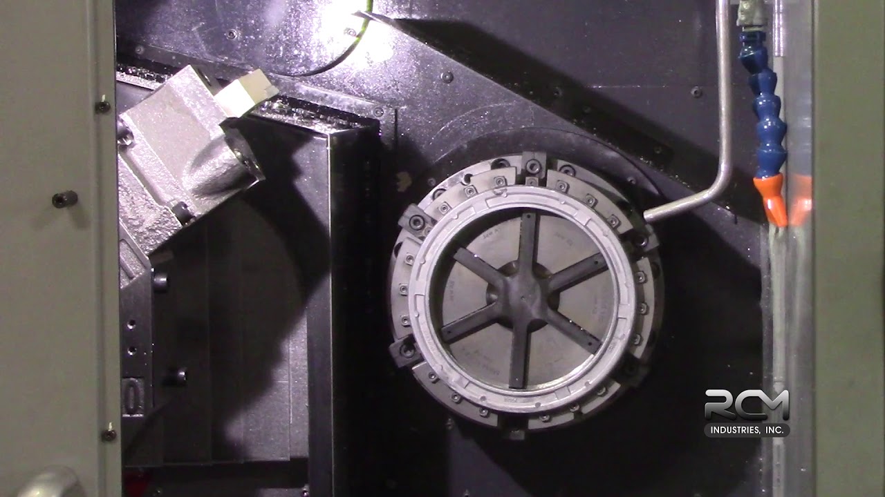 Diecasting: CNC Automated Machining, Washing & Drying Part - YouTube