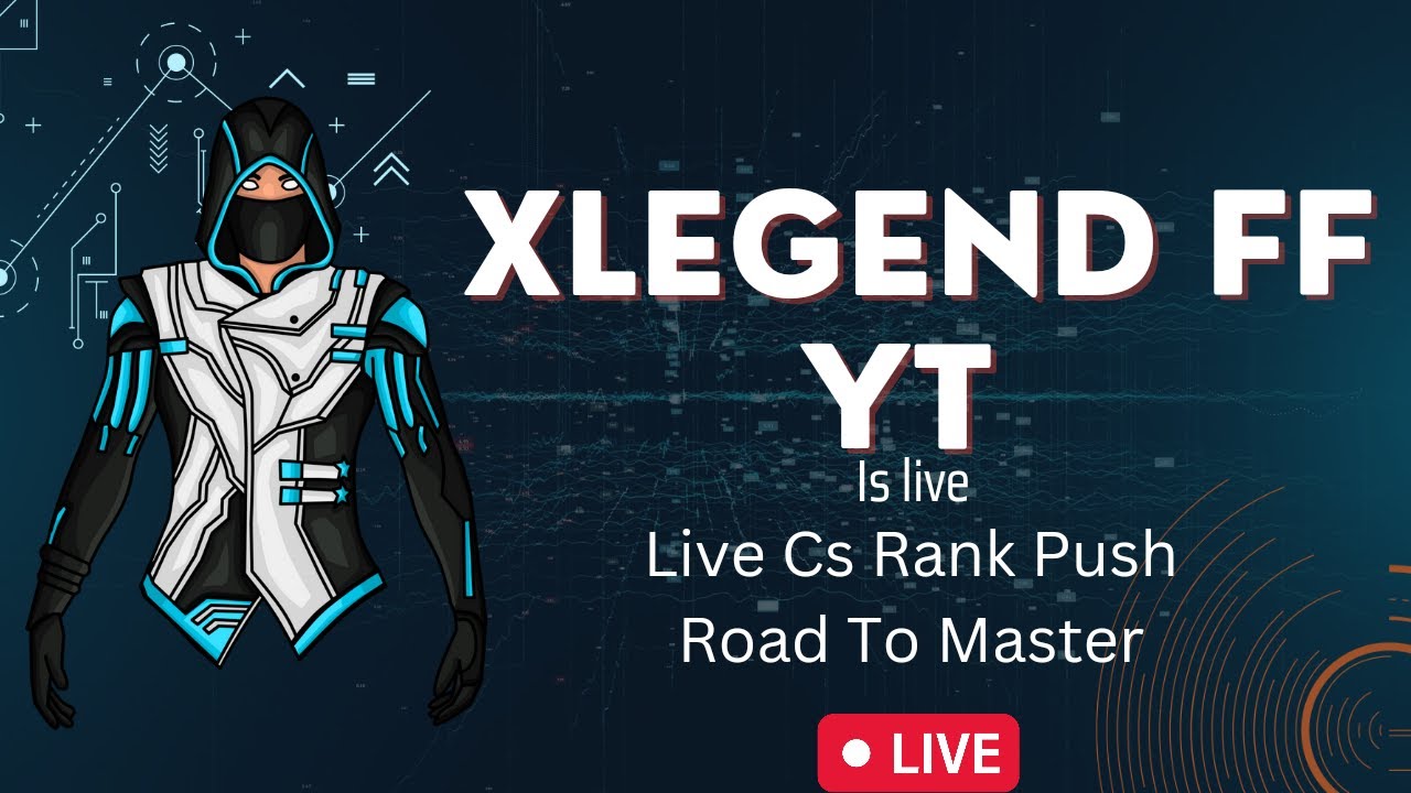 FREE FIRE RANK GAMEPLAY ROAD To 5K subscribers /XLEGEND FF YT is live#rankpush#5000subscribers ...
