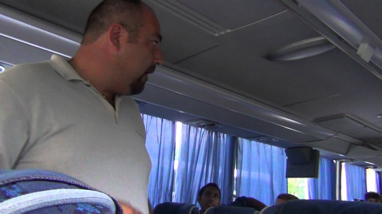Scary/Funny bus driver in Italy. People to People - YouTube