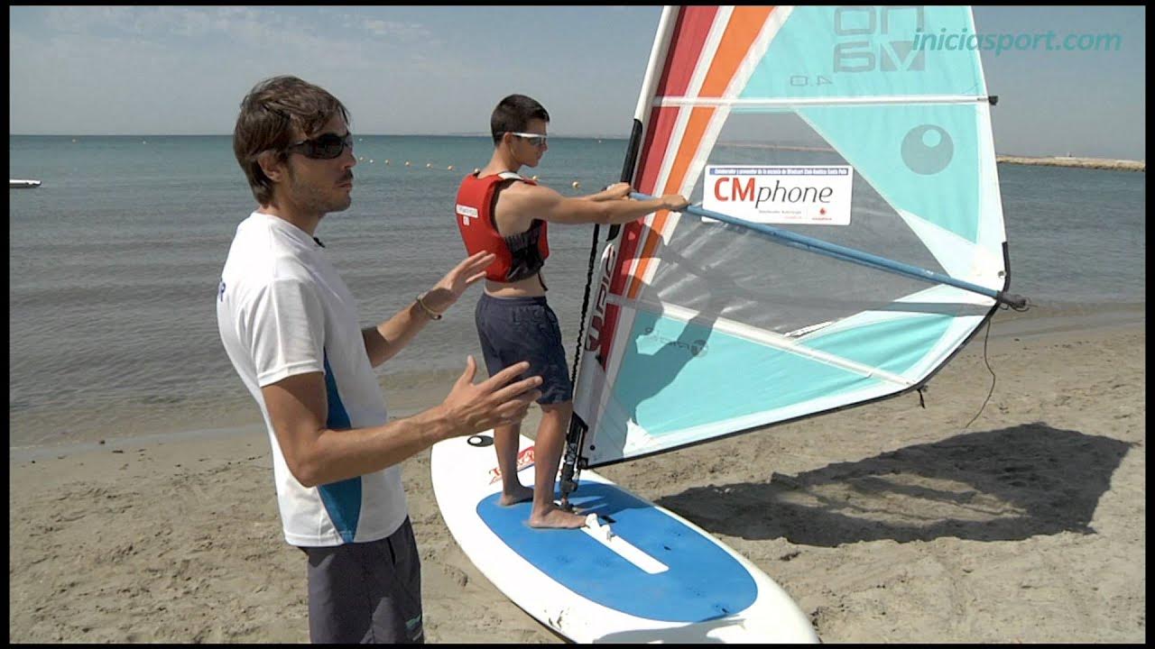WINDSURF 6. Cómo navegar con la tabla de windsurf - YouTube