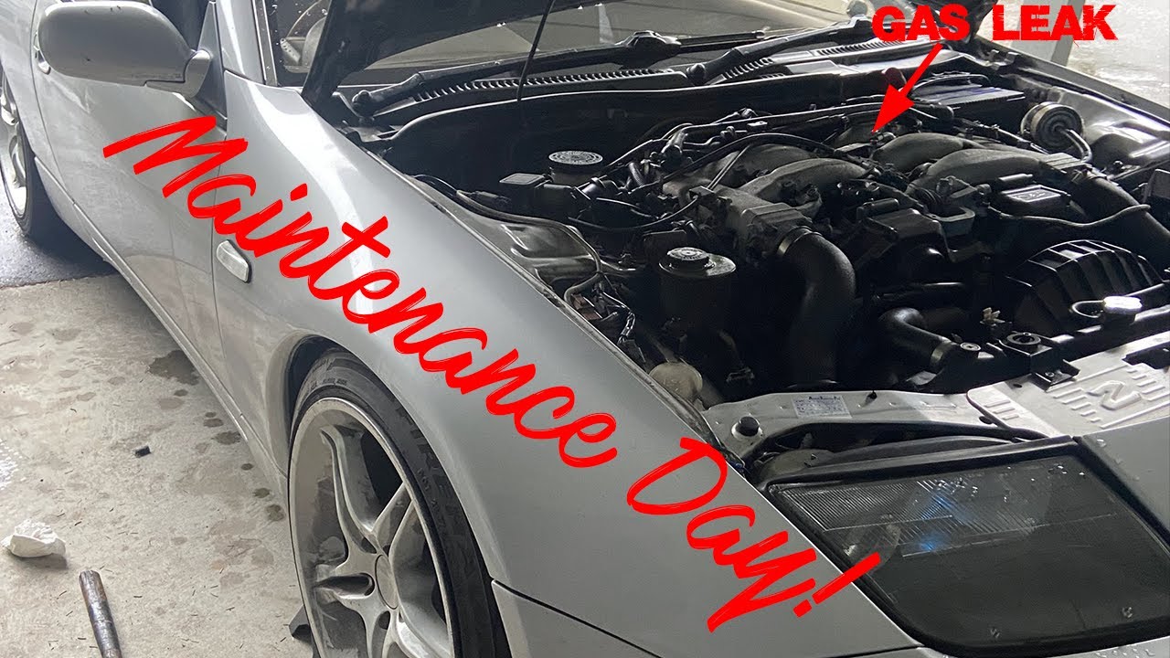 300zx Maintenance Day! (Fuel Pressure Regulator and Brake Lamp Control ...