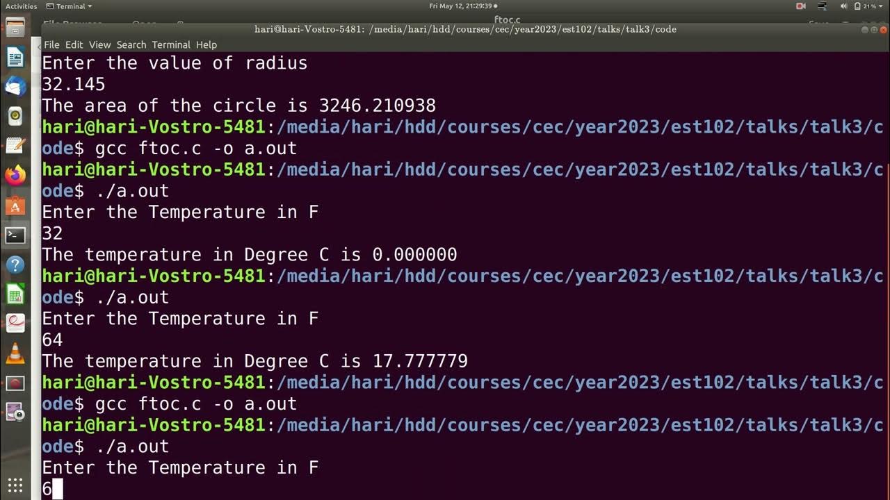More Simple C Programs - YouTube