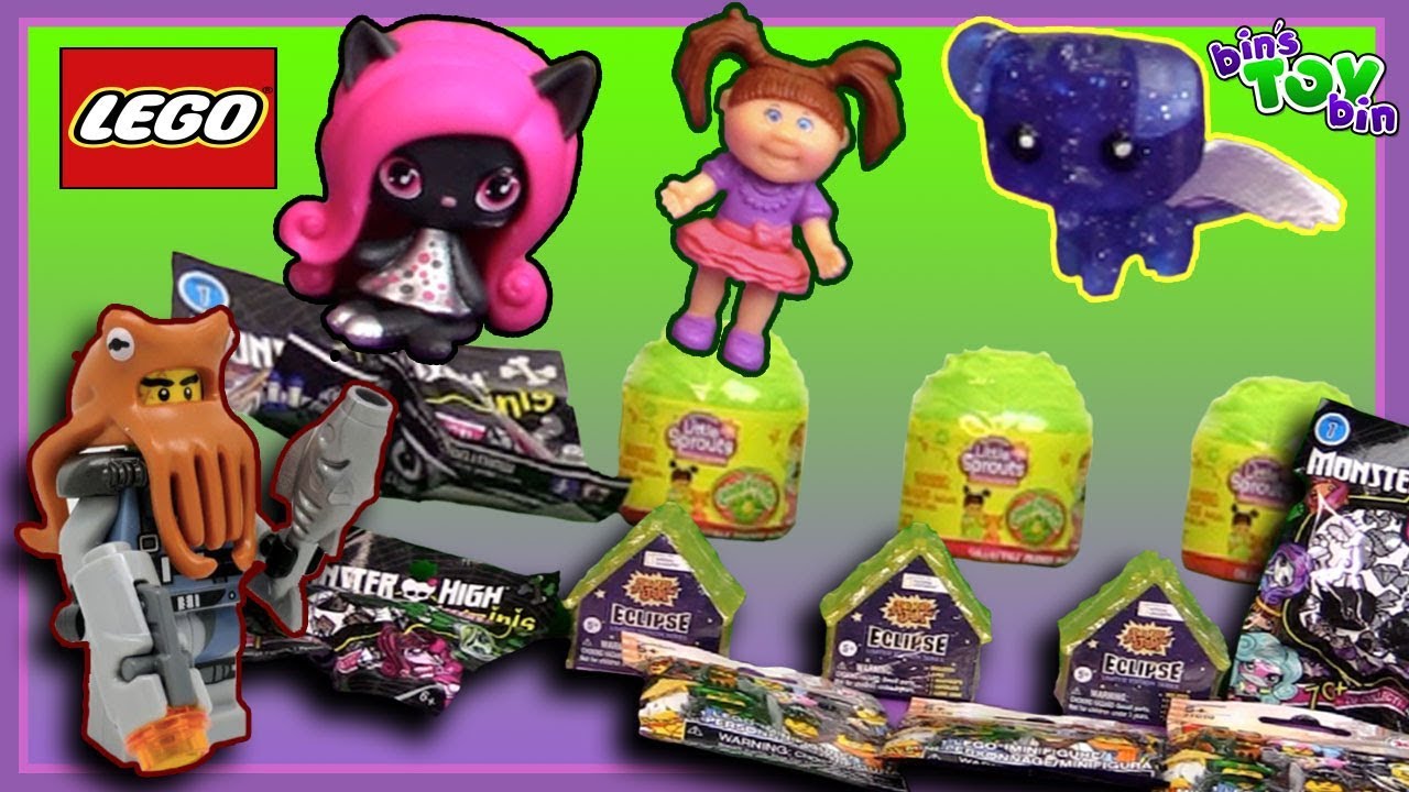 BLIND BAG ROUND-UP! Cabbage Patch Kids, Monster High, LEGO, Animal Jam ...