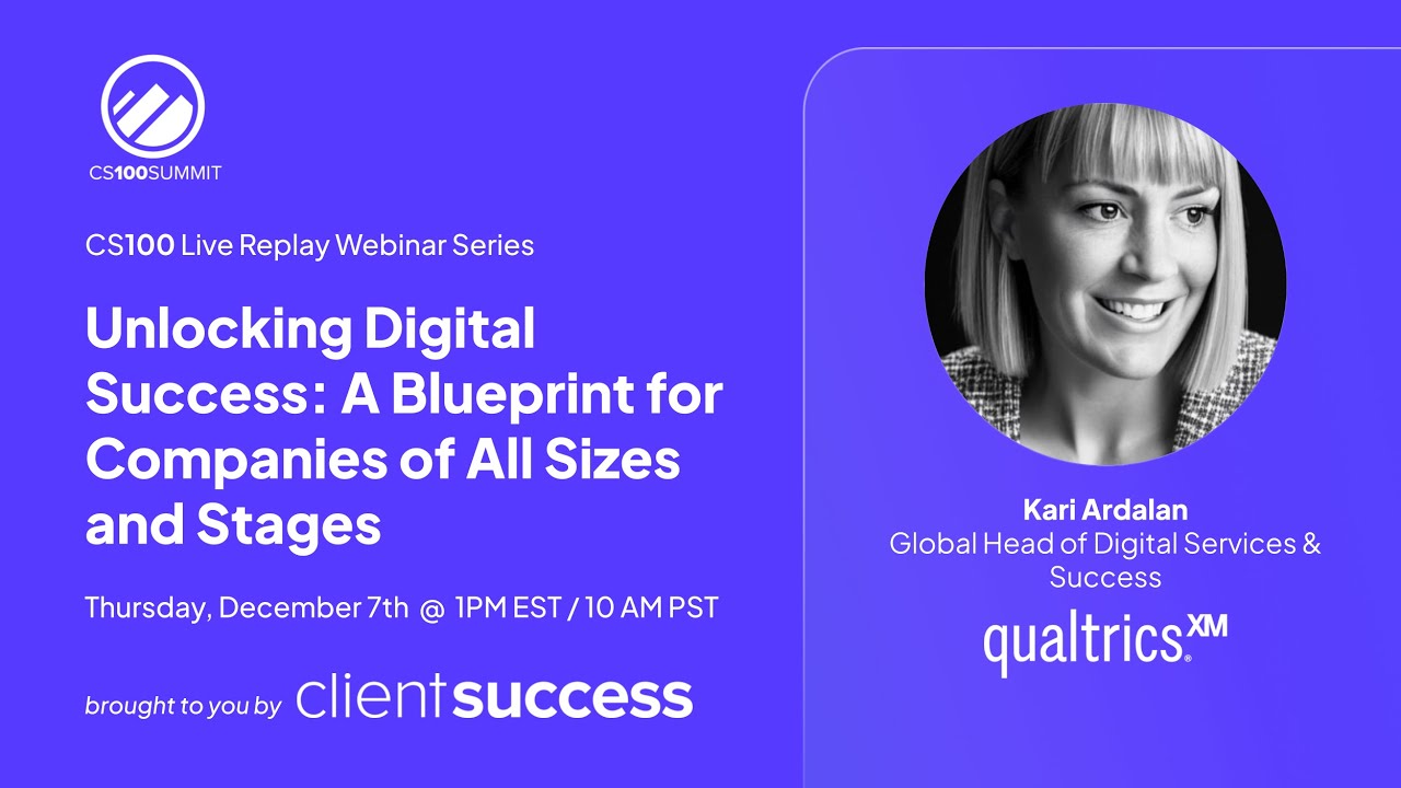 CS100 Live Replay: Kari Ardalan - Unlocking Digital Success: A ...