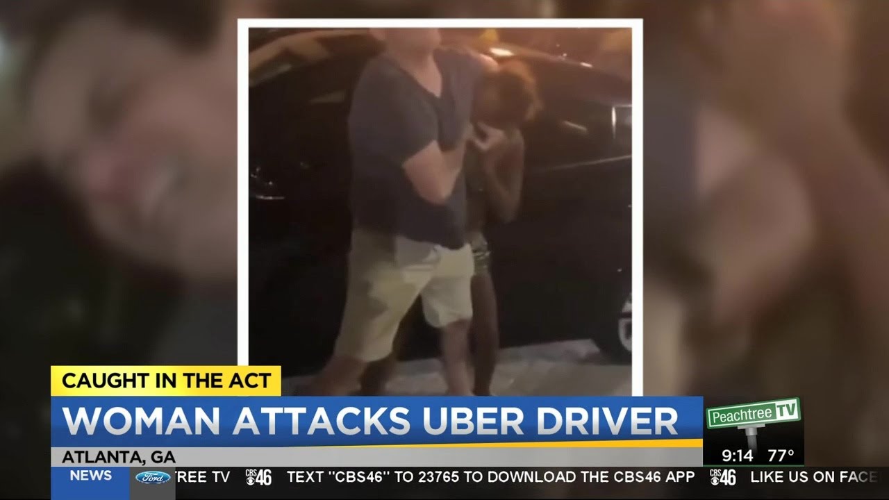Woman Attacks Uber Driver Youtube
