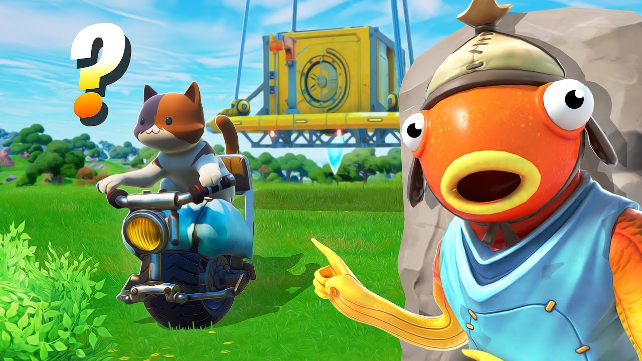 Le BOSS KIT est de RETOUR sur la MAP de la SAISON 4 de FORTNITE ! - YouTube