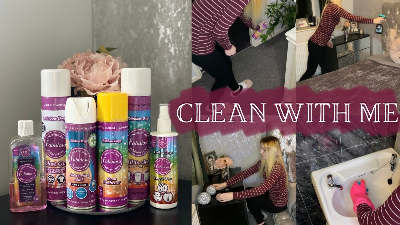 WHOLE HOUSE CLEAN WITH ME 2021 | USING FABULOUS CLEANING PRODUCTS ONLY ...