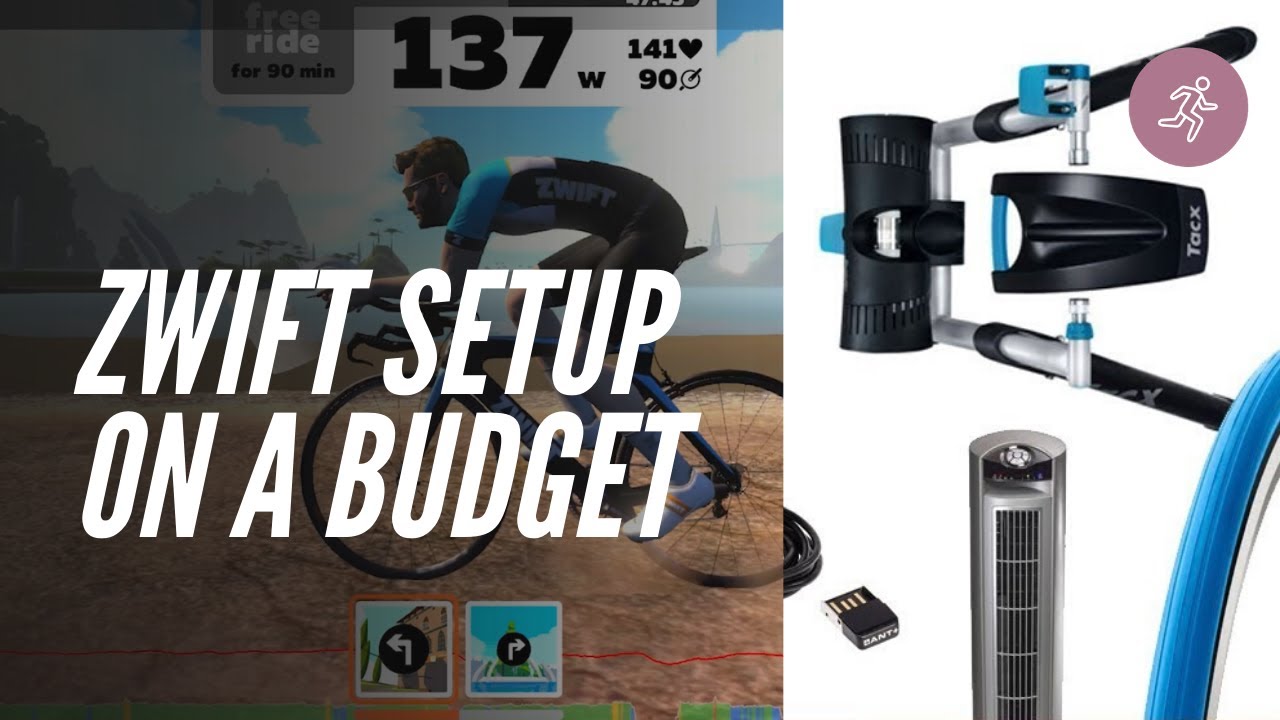 Minimal Indoor Cycling and Zwift Setup (on a Budget) - YouTube