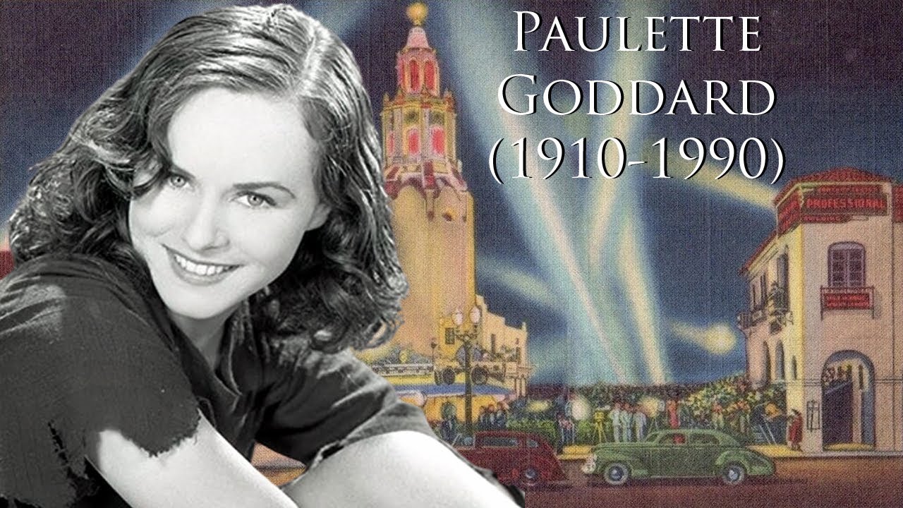 Paulette Goddard (1910-1990) - YouTube