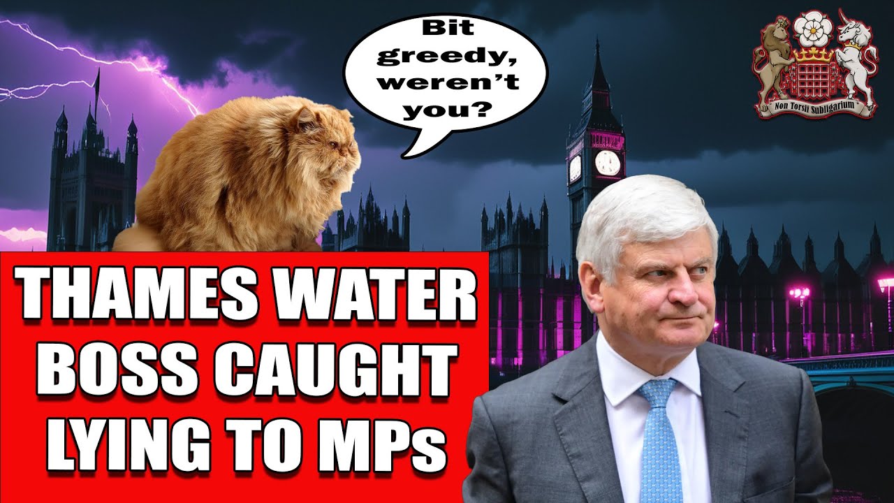 Thames Water CEO Lied About Bonuses - YouTube