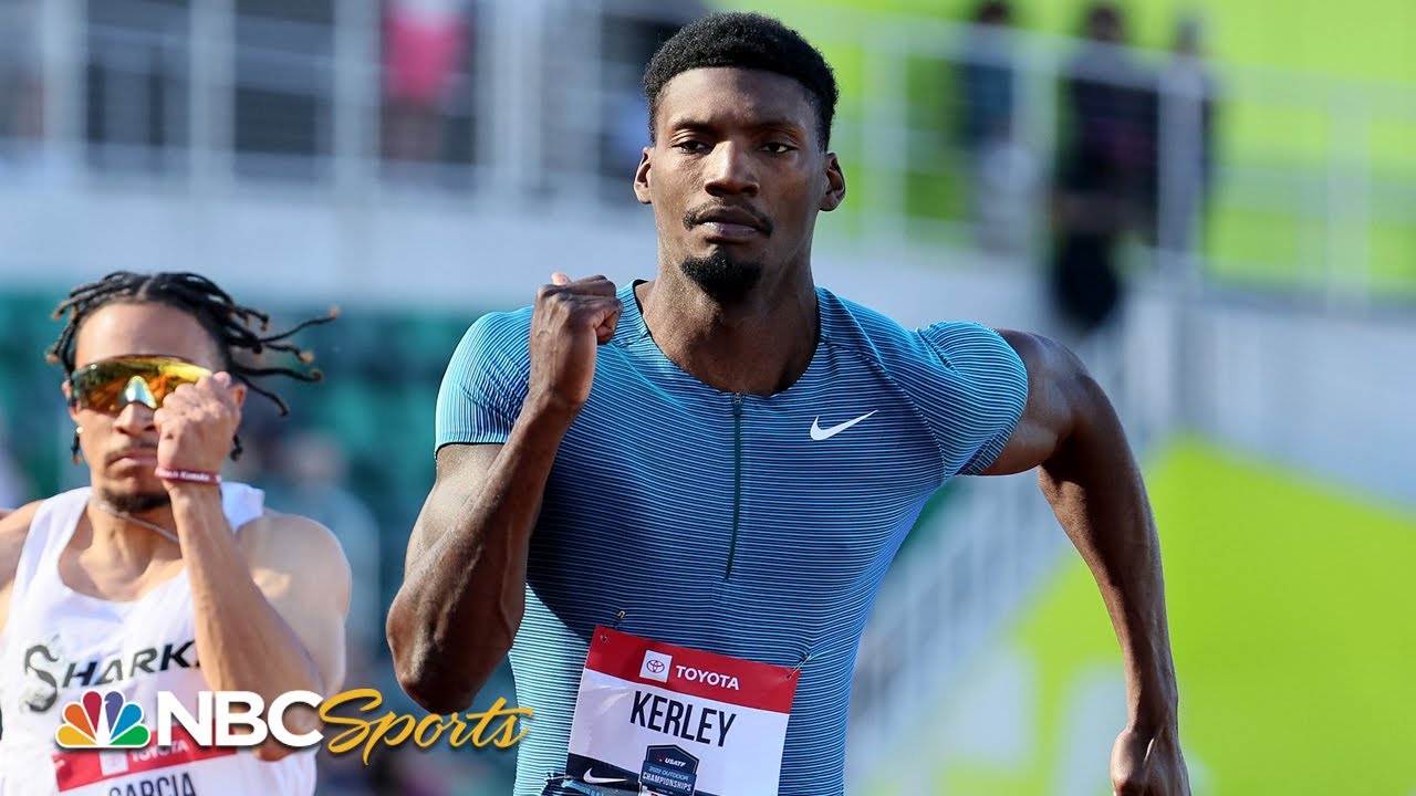 Fred Kerley's WORLD LEADING 9.83 100m sets the tone at Nationals | NBC ...