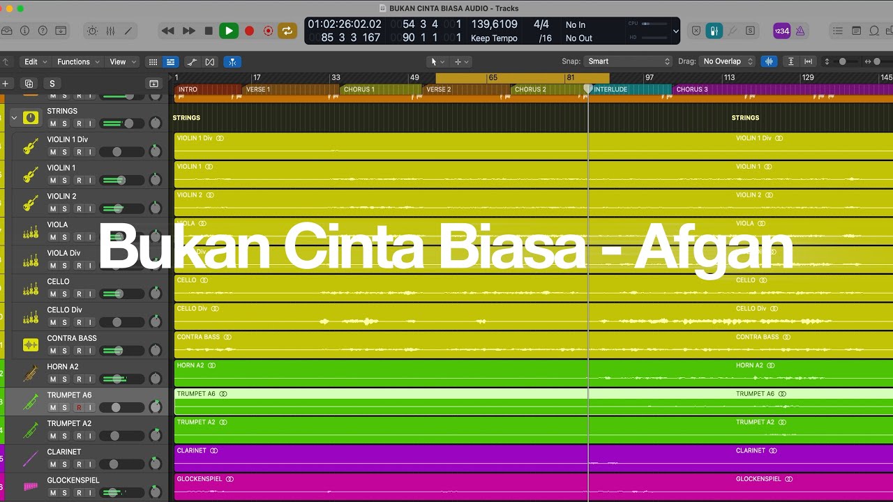 Bukan cinta biasa - Afgan (Sequencer / Backing track) - YouTube