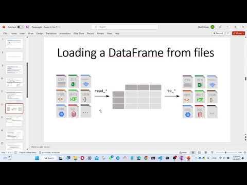 Pandas Dataframe - YouTube