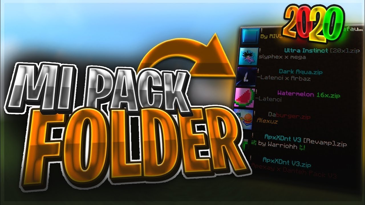 😱MI PACK FOLDER DE HCF/PVP!! (FULL FPS!)😱 - YouTube