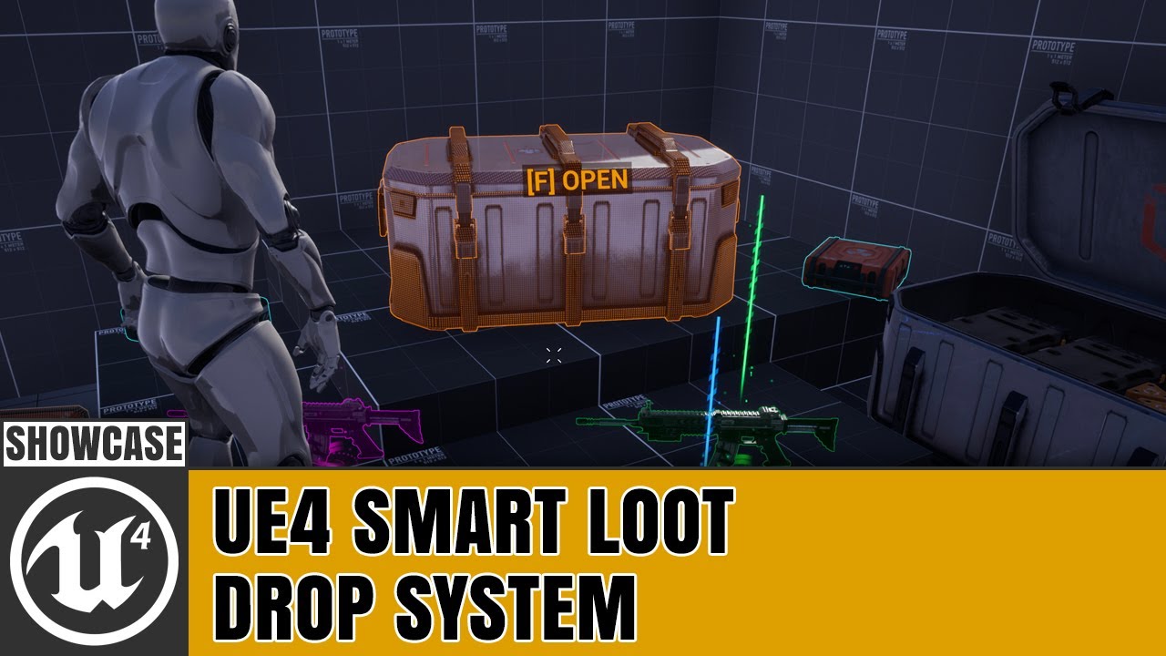 UE4 Smart Loot Drop System - YouTube