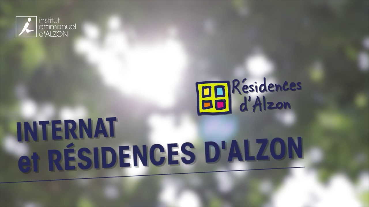 VISITE VIRTUELLE DES RESIDENCES D'ALZON ET DE L'INTERNAT - YouTube