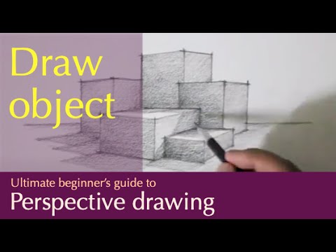 Perspective Drawing : Draw objects... pencil rendering 04... #shorts ...