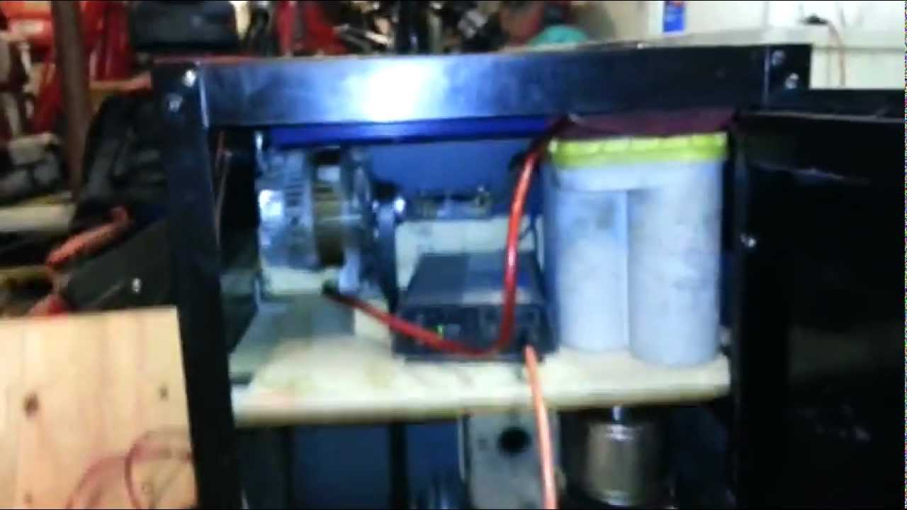 redneck generator almost finished - YouTube