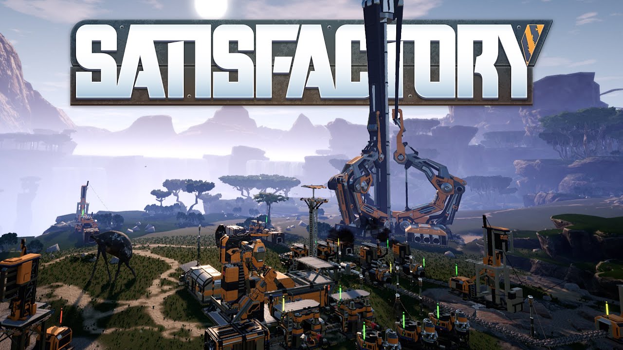 Satisfactory - S1E03 'Building The Space Elevator' - YouTube