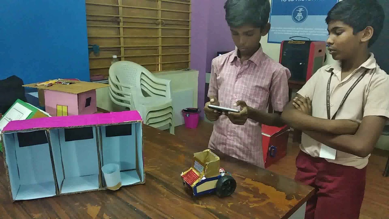 MOVING DUSTBIN - YouTube