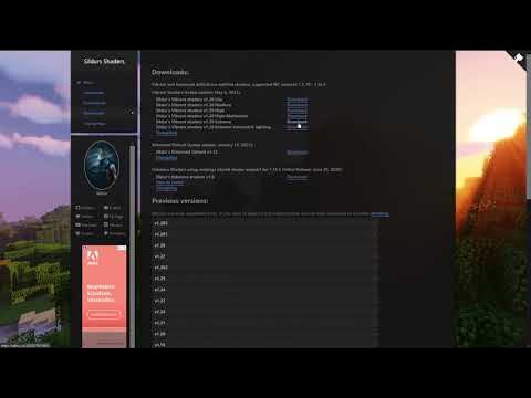 Wie Installiert man ein Shader|Minecraft Java - YouTube