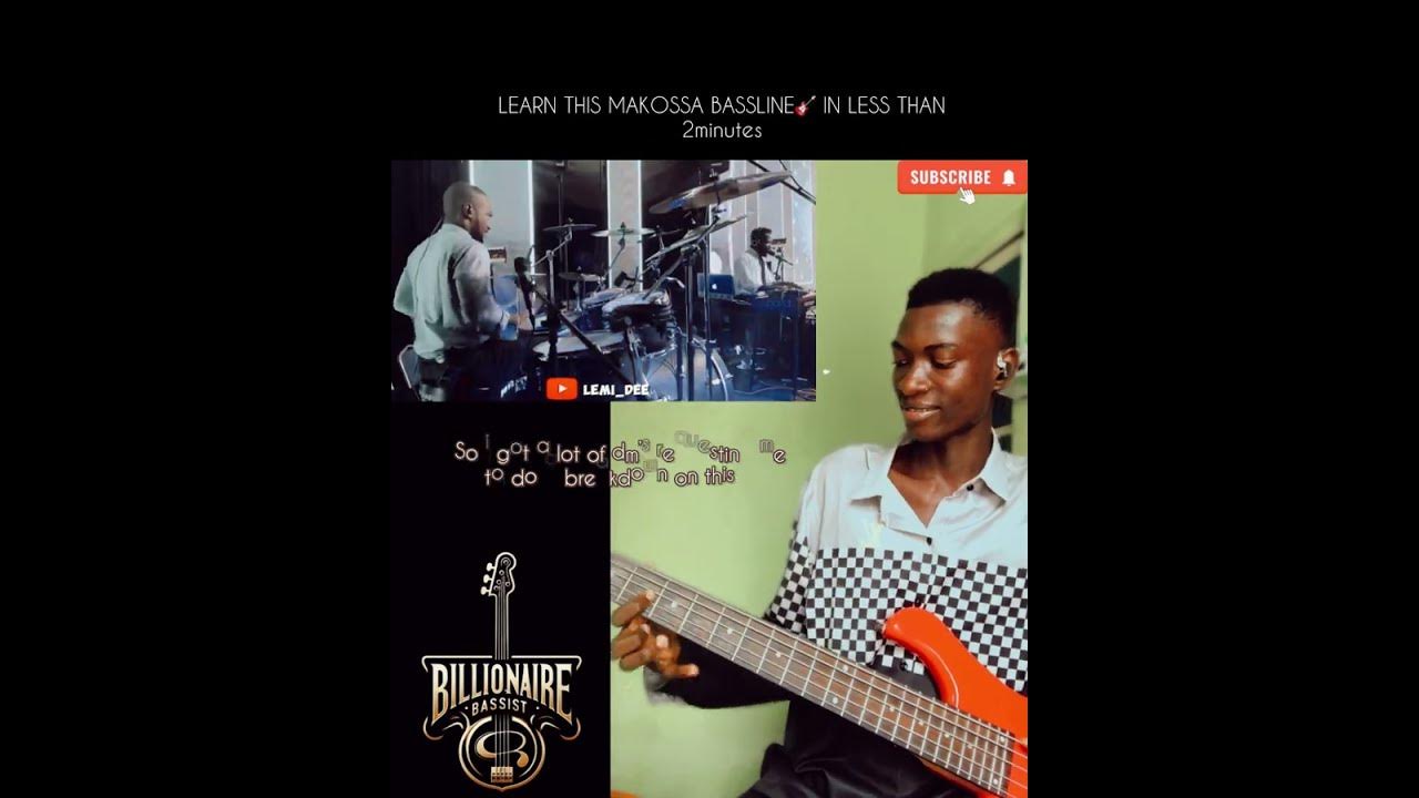 How to play makossa on bass guitar - YouTube