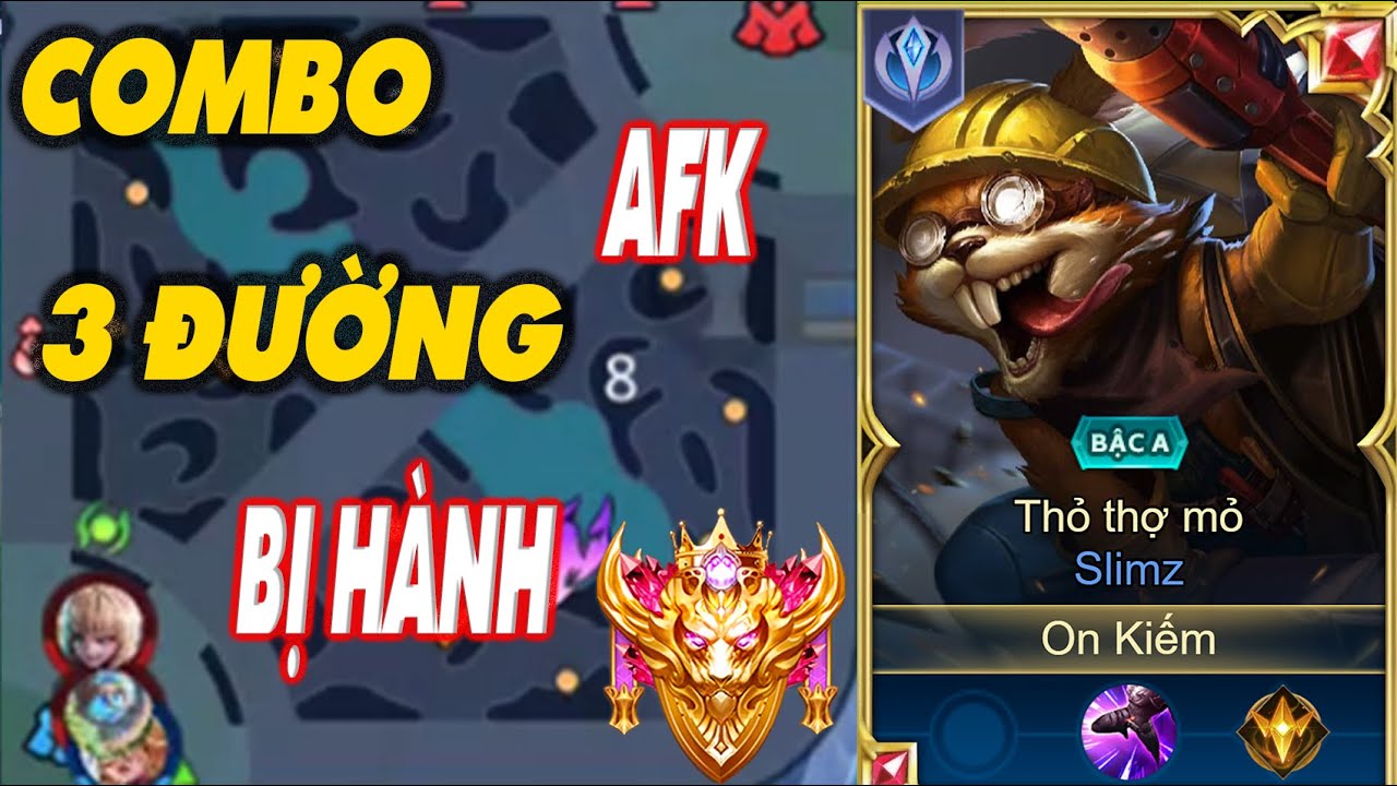 SLIMZ | TỔNG HỢP COMBO AFK, NÁT 3 ĐƯỜNG, ĂN HÀNH, LẬT KÈO GÁNH TEAM ...