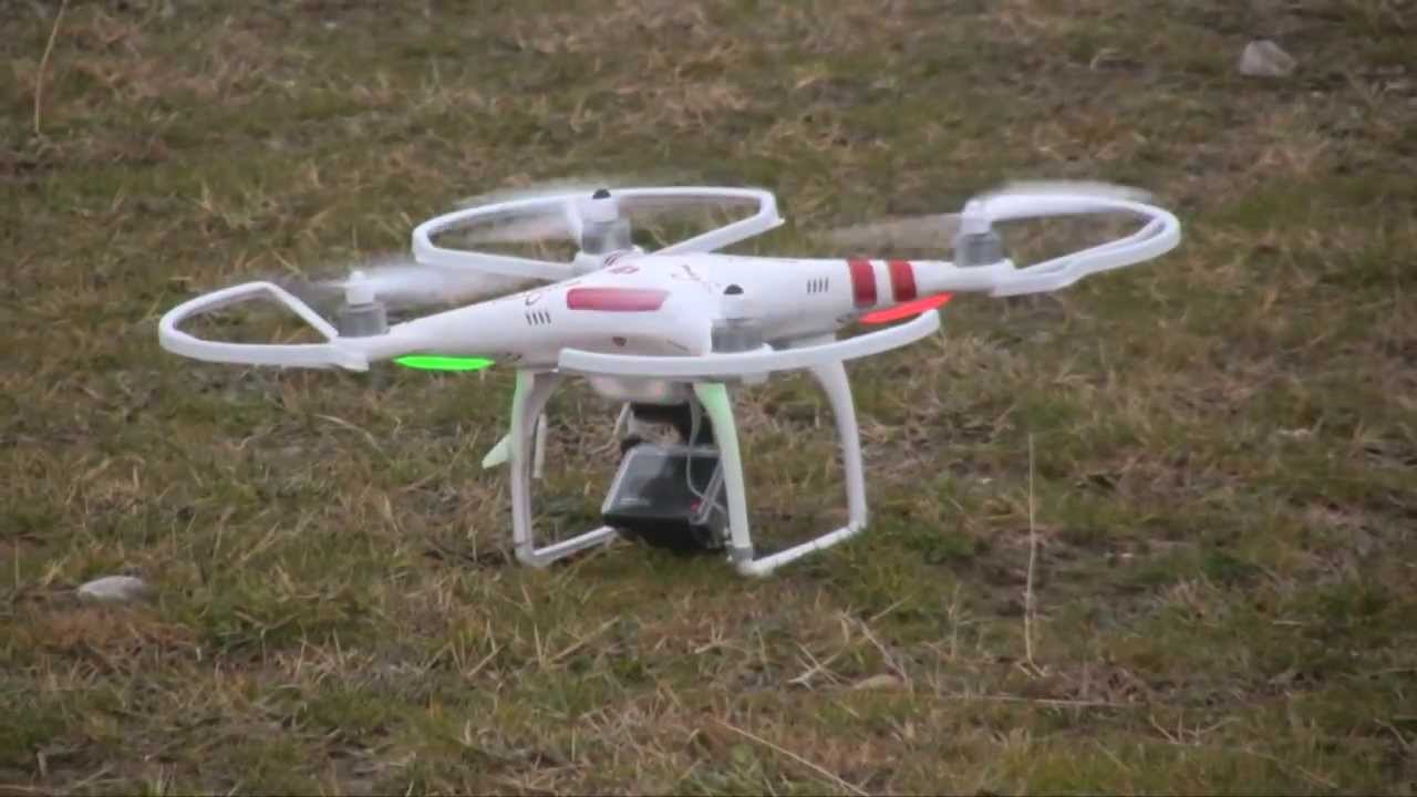 Dji phantom & gopro hero3+ black edition - YouTube