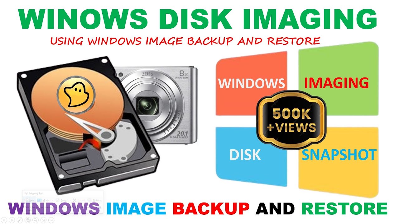 Windows System Image Backup and Restore - YouTube
