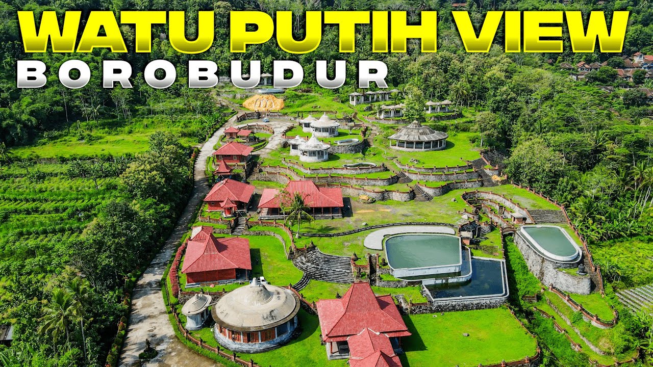 WATU PUTIH VIEW, BOROBUDUR || Drone video - YouTube