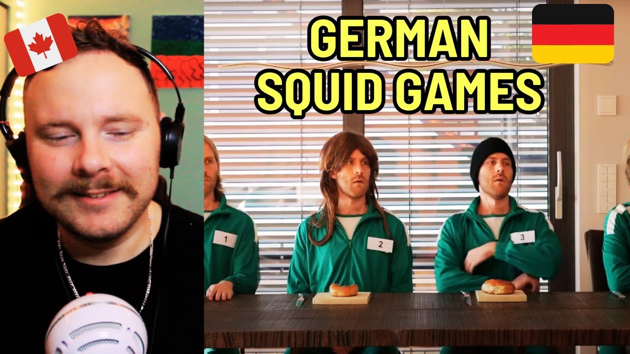 Canadian Reacts to German Squid Games - YouTube