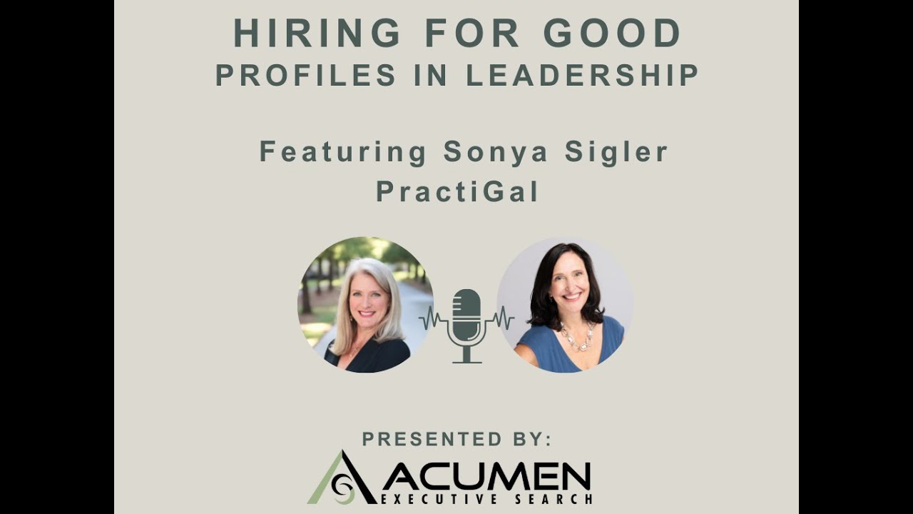 Profiles in Leadership featuring Sonya Sigler - YouTube