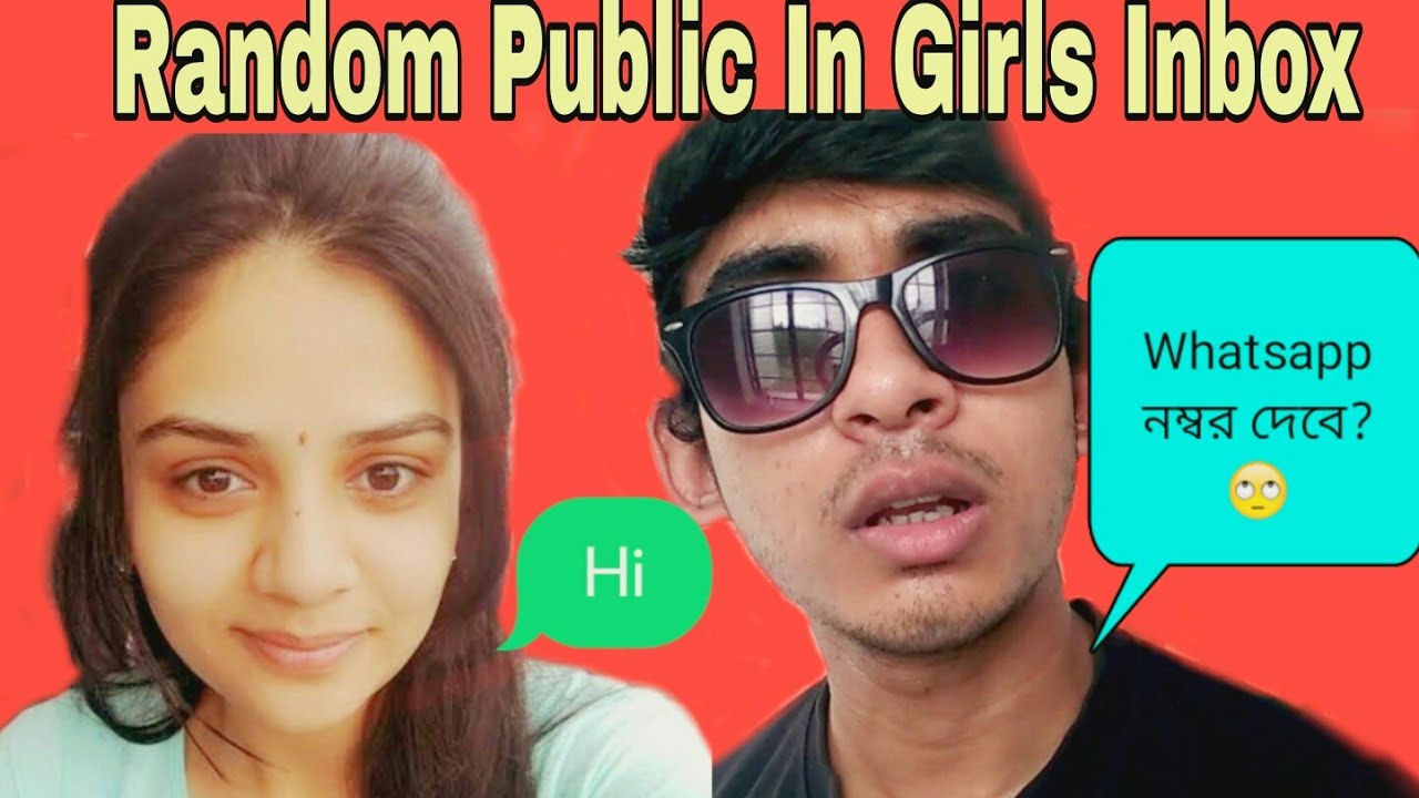 Random People in Girls Inbox || The FunDo || Sit Down Comedy - YouTube
