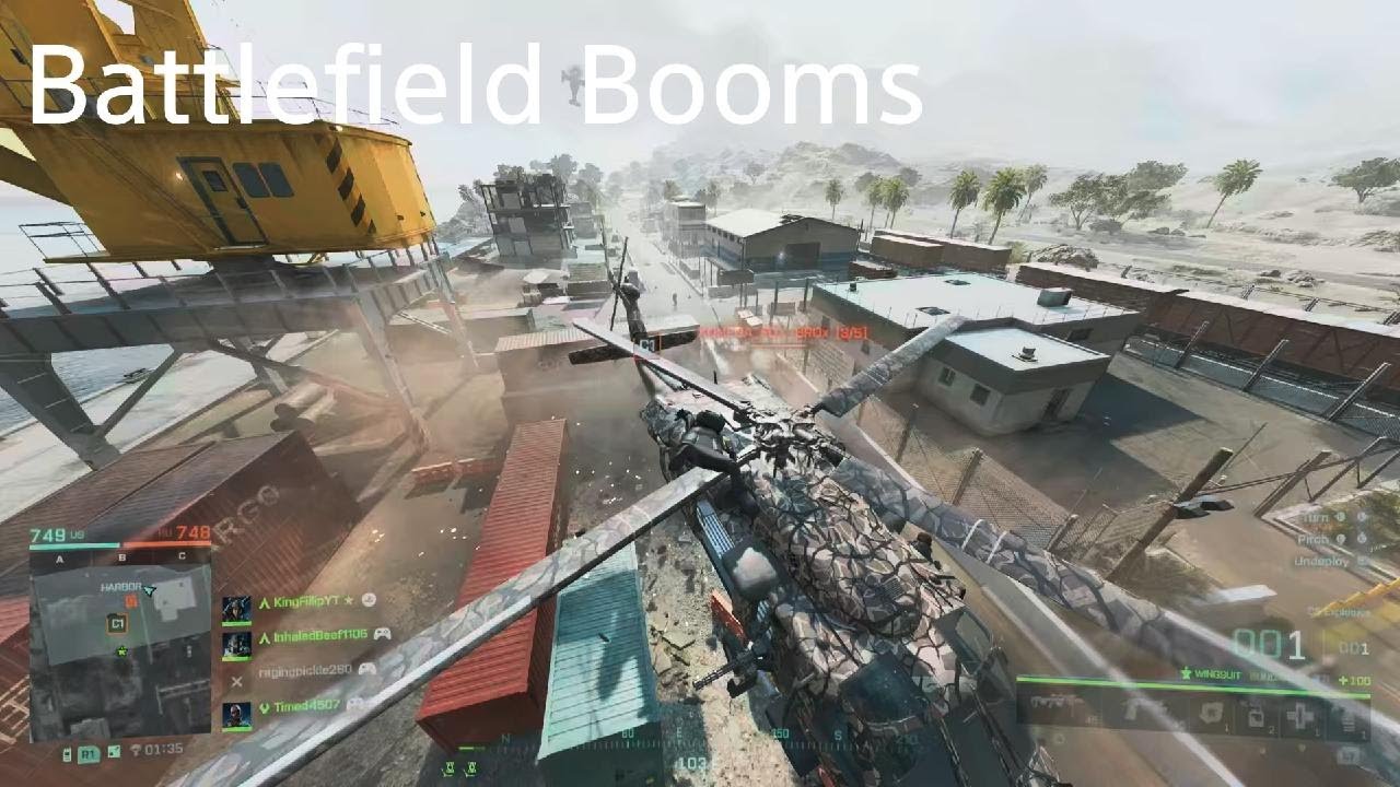 Helicopter go boom in Battlefield 2042 - YouTube